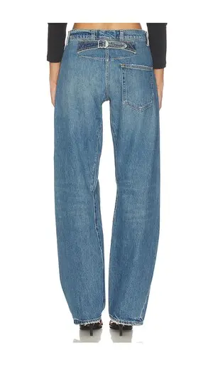 GRLFRND Noa Engineer Jeans In Medium Wash - Denim-medium