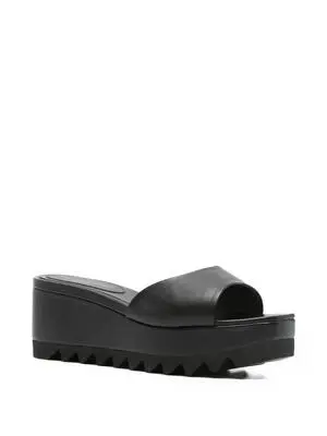Stella McCartney Square-toe Sandals - Black