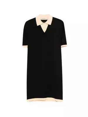 Moncler Polo-collar Mini Dress