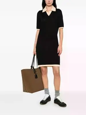 Moncler Polo-collar Mini Dress