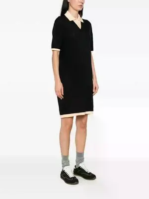 Moncler Polo-collar Mini Dress