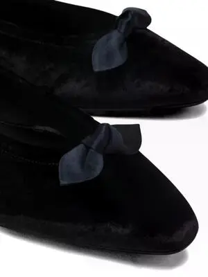 Loro Piana Bow Detail Ballerina Flats