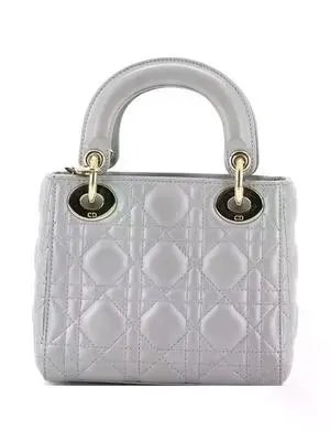 Dior Lady Chain Bag Cannage Quilt Lambskin Mini Satchel