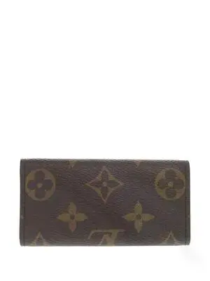 LOUIS VUITTON 2021-2024 Monogram 4 Key Holder