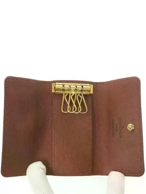 LOUIS VUITTON 2021-2024 Monogram 4 Key Holder