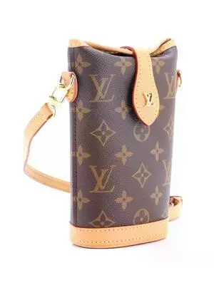 LOUIS VUITTON Fold Me Pouch Monogram Canvas Crossbody Bag - Brown