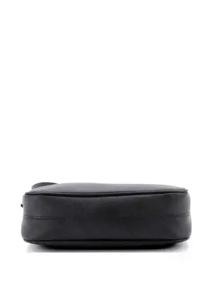 Prada Re-edition Hobo Saffiano Leather Mini Shoulder Bag - Black