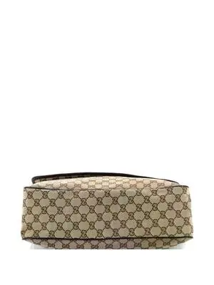Gucci Gg Canvas Flap Messenger Bag
