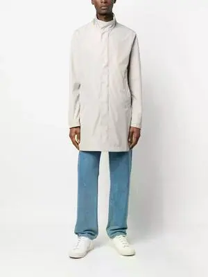 Herno Concealed-fastening Parka Coat