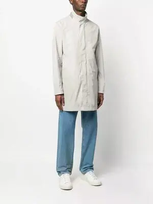 Herno Concealed-fastening Parka Coat