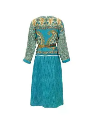 PICUS VIRIDIS Reversible Paisley Kimono