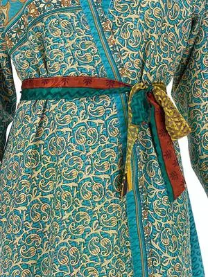 PICUS VIRIDIS Reversible Paisley Kimono