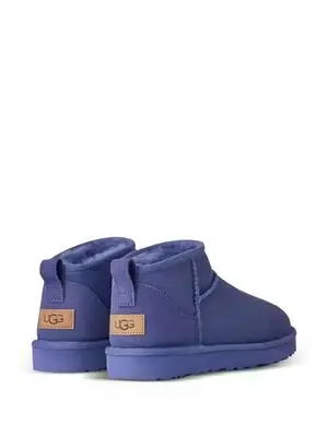 UGG Classic Ultra Mini Pull-tab Boots - Blue