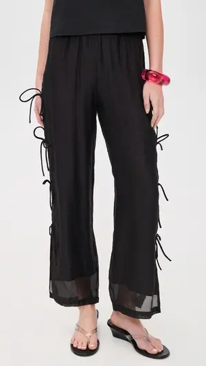 LISA SAYS GAH Evelyn Tie Pants