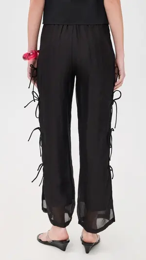 LISA SAYS GAH Evelyn Tie Pants