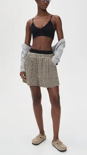 Free People Heirloom Seamless Bralette - Black