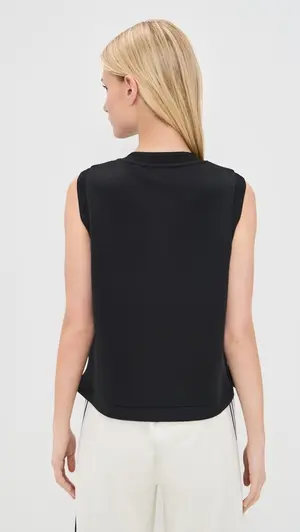 Varley Marla Button Placket Tank - Black