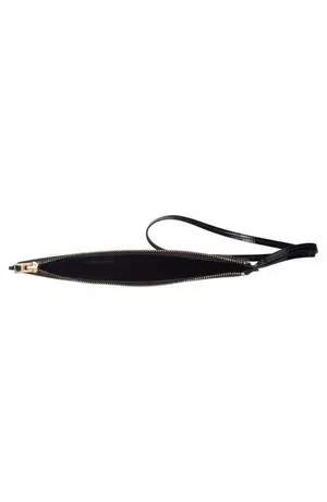 TOM FORD Patent Leather Wristlet - Black