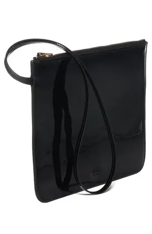TOM FORD Patent Leather Wristlet - Black