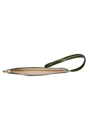 TOM FORD Patent Leather Wristlet - Chive