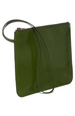 TOM FORD Patent Leather Wristlet - Chive