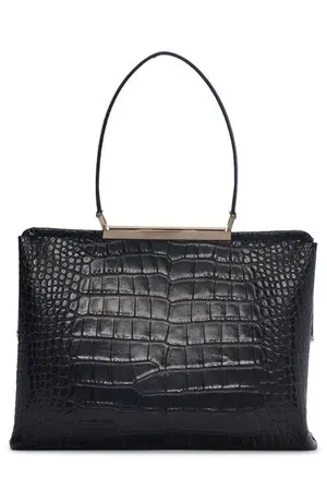 TOM FORD Patrick Croc-embossed Shoulder Bag
