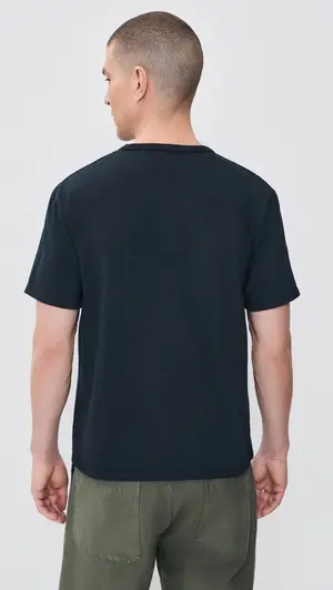 KNICKERBOCKER Heavyweight T-shirt - Navy