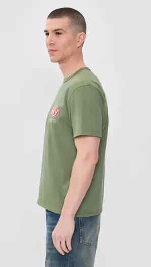 KNICKERBOCKER Kny Heavyweight T-shirt - Olive