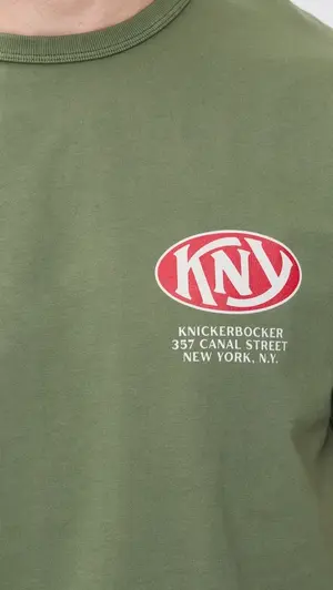 KNICKERBOCKER Kny Heavyweight T-shirt - Olive