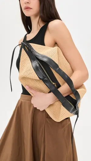 3.1 Phillip Lim Raffia Luna Bag