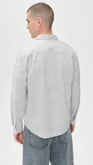Rails Wyatt Shirt - Platinum Etch