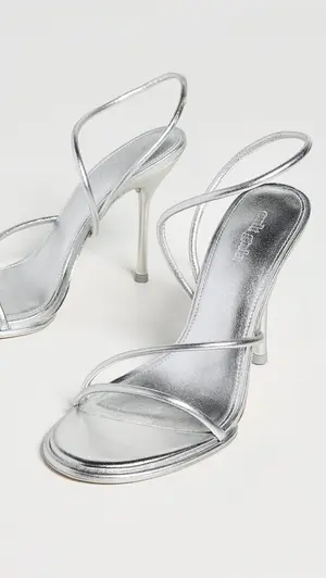 Cult Gaia Candace High Heel Sandals - Silver