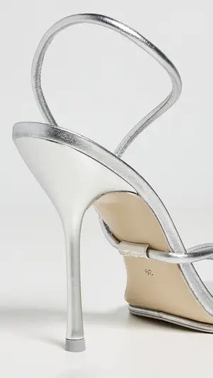 Cult Gaia Candace High Heel Sandals - Silver