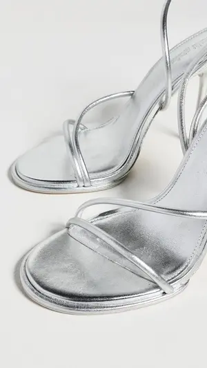 Cult Gaia Candace High Heel Sandals - Silver