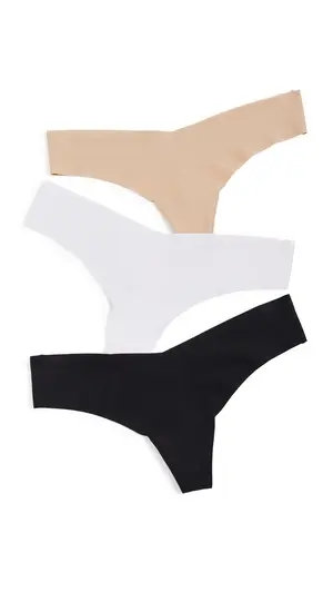 Commando Cotton Thong Panties 3 Pack
