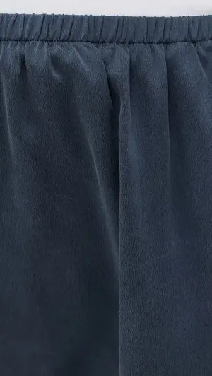 Lunya Washable Silk Tap Shorts - Deep Blue