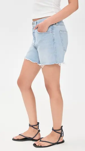 AGOLDE Loose Fit Vintage Denim Shorts