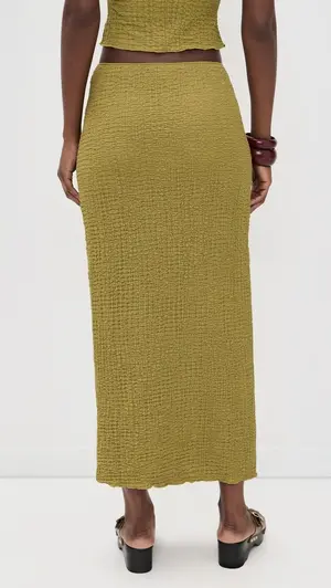 LISA SAYS GAH Sammy Skirt - Olive