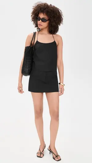 Still Here Kelly Mini Skirt - Black