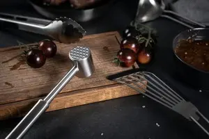 KUHN RIKON Essential Precision Tongs With Stainless Steel Grips
