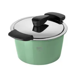 KUHN RIKON Hotpan Stainless Steel Cooking Pot With Insulated Bowl - Ocean