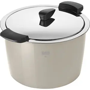 KUHN RIKON Hotpan Stainless Steel Cooking Pot With Insulated Bowl - Sand