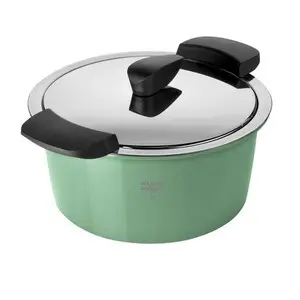 KUHN RIKON Hotpan Stainless Steel Cooking Pot With Insulated Bowl - Ocean