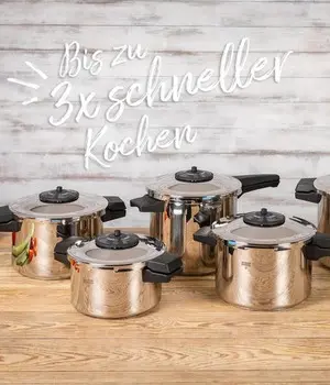 KUHN RIKON Duromatic Classic Neo Long Handle Stovetop Pressure Cooker