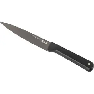 KUHN RIKON Iced Serrated Utility Knife 5.12-inch - Black