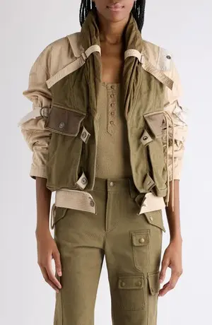 Isabel Marant Étoile Julissa Utility Jacket - Khaki