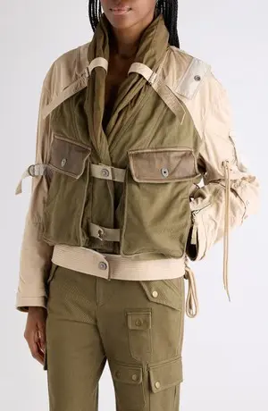 Isabel Marant Étoile Julissa Utility Jacket - Khaki