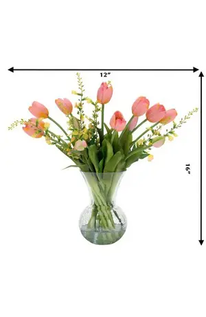 MARK ROBERTS Tulip Vase - Peach