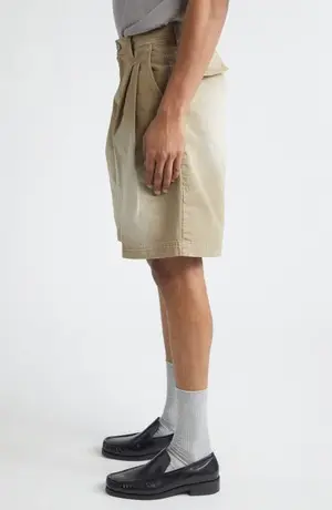 ERL Gender Inclusive Chino Shorts - Beige
