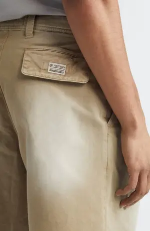 ERL Gender Inclusive Chino Shorts - Beige